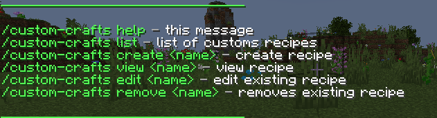 CustomCrafts | SpigotMC - High Performance Minecraft Community