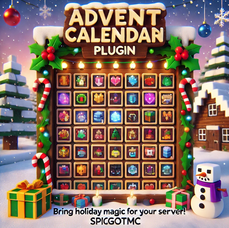 Advent Calendar - Bring the magic of an advent calendar to your Minecraft server! | SpigotMC ...