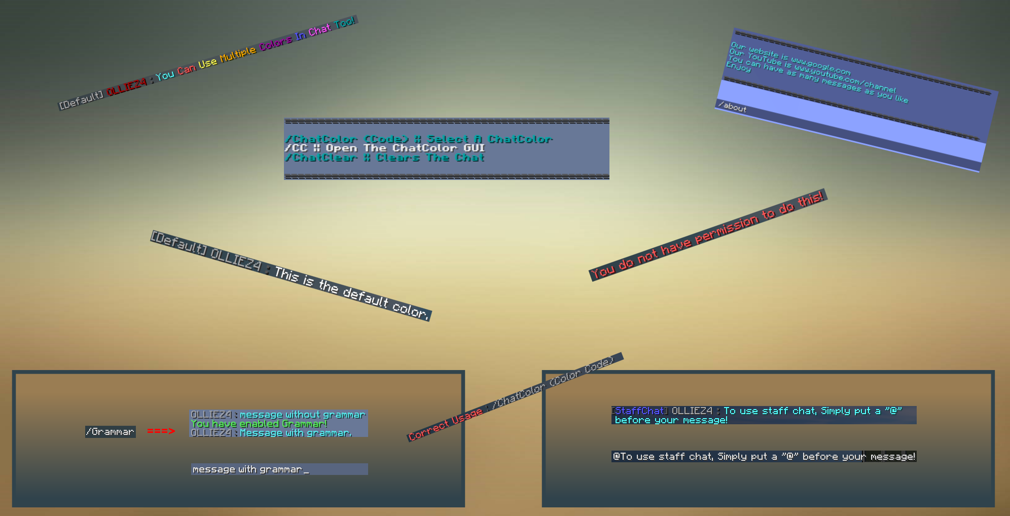 ChatColor | SpigotMC - High Performance Minecraft Community