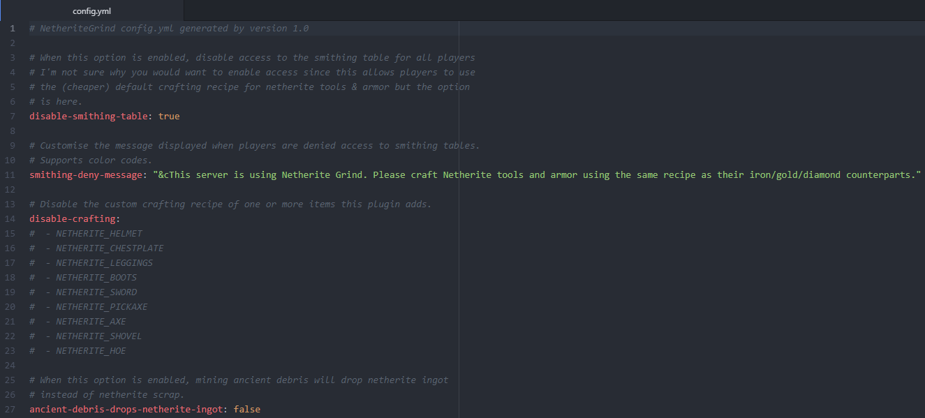 Netherite Grind | SpigotMC - High Performance Minecraft Community