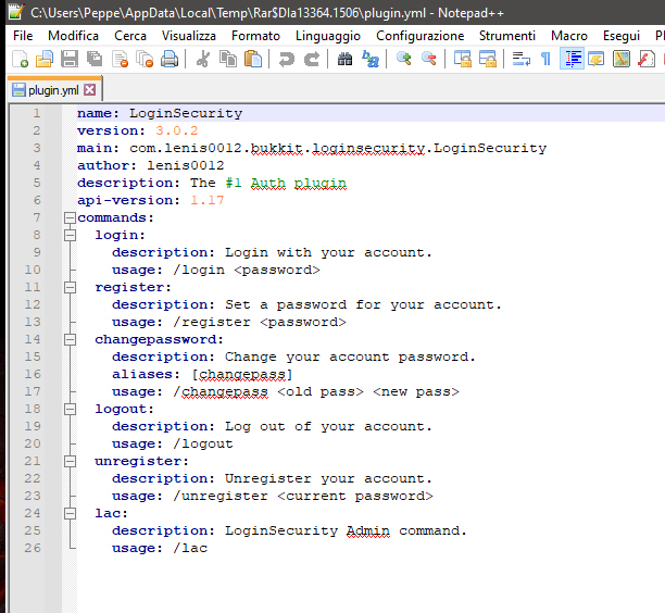 Spigot - LoginSecurity | Page 15 | SpigotMC - High Performance Minecraft Software