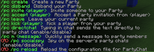 PartyChat | SpigotMC - High Performance Minecraft Software