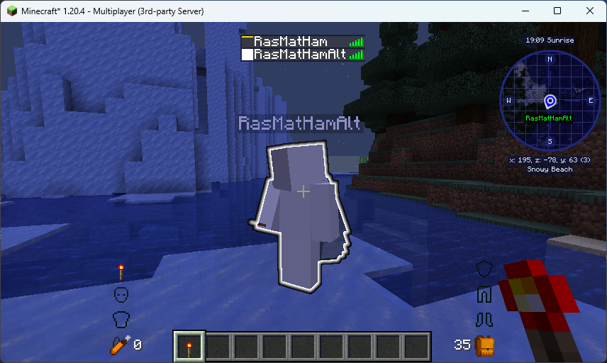 1.20 - [1.20.4] Can't get glow effect to change color for only one ...