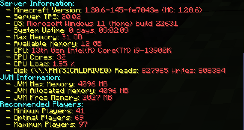 ServerBenchmark | SpigotMC - High Performance Minecraft Community