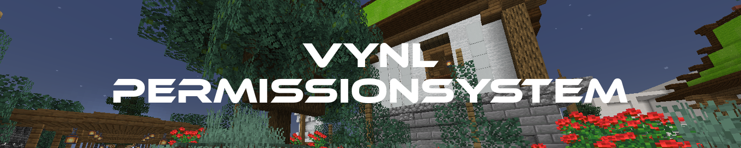 Vynl - PermissionSystem | SpigotMC - High Performance Minecraft Software