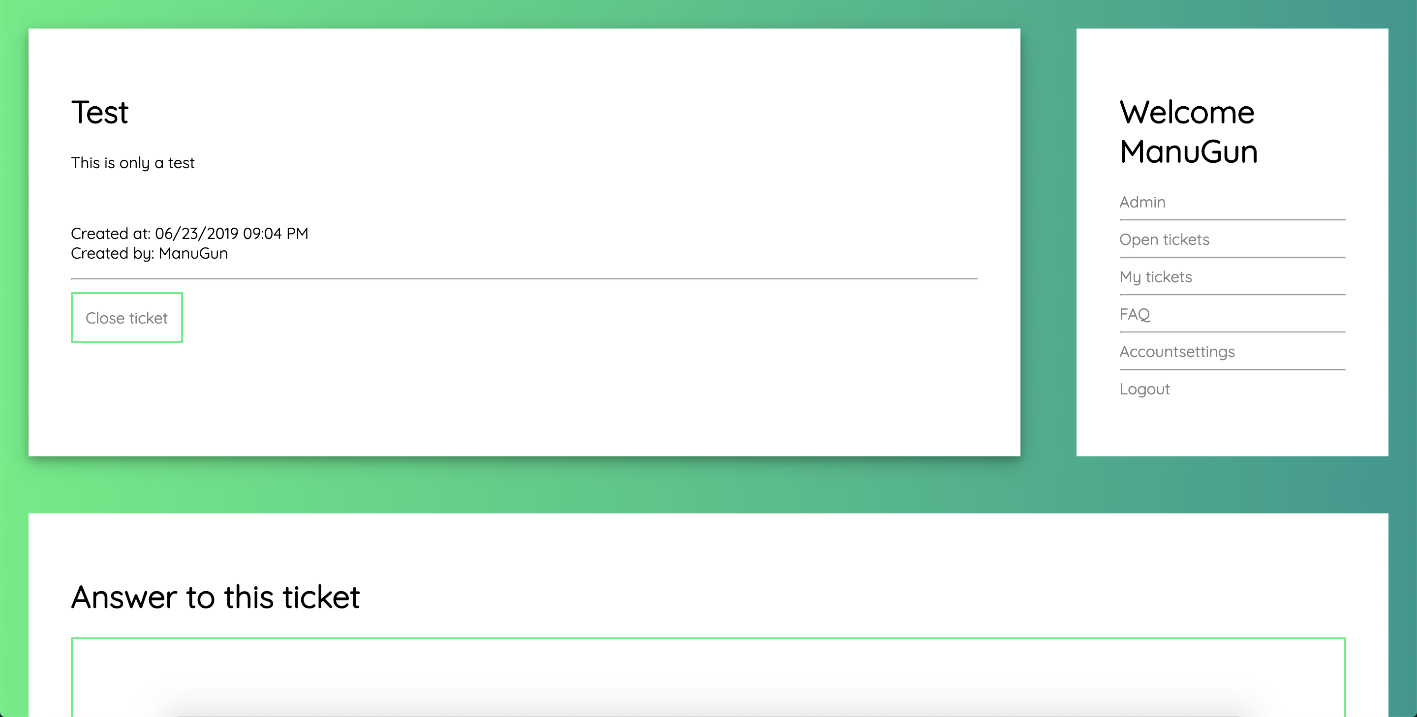 ProfessionalTickets | webbased ticketsystem | SpigotMC - High ...