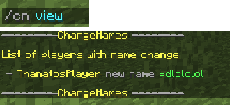 ChangeName | SpigotMC - High Performance Minecraft Community