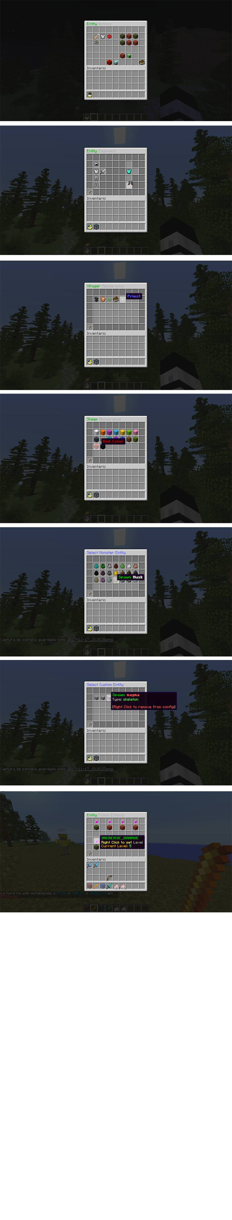 EntityOptions | Create Entities using a GUI [1.8-1.12] | SpigotMC ...