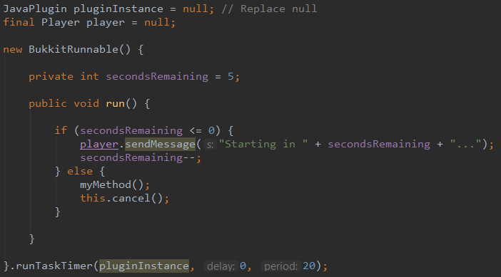 1.8.8 - Need help with countdown! 3... 2... 1... START! | SpigotMC ...