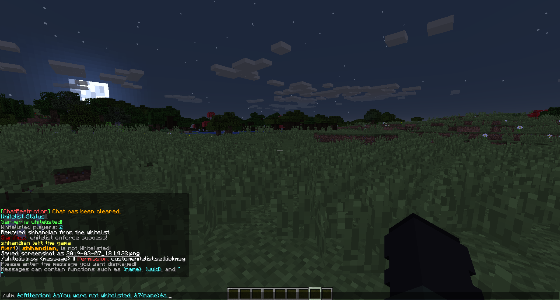 Whitelist+ | SpigotMC - High Performance Minecraft Community