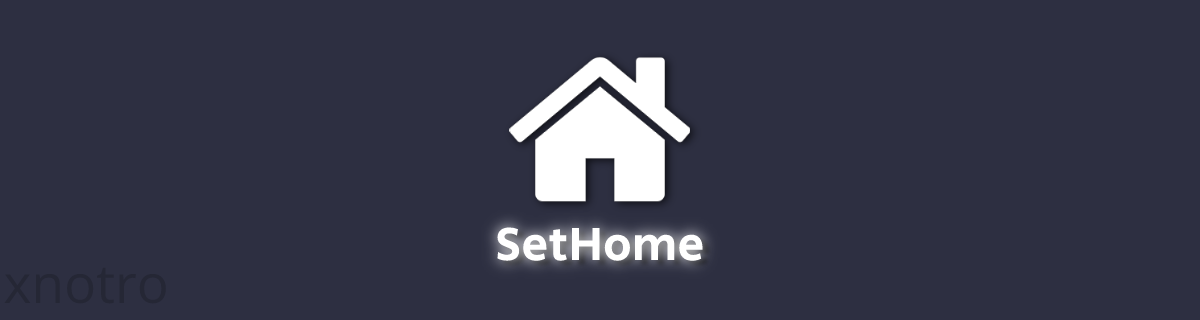 ☄️ SetHome ☄️ | 1.8.X TO 1.18.X+ (100+ Servers) | SpigotMC - High Performance Minecraft Community