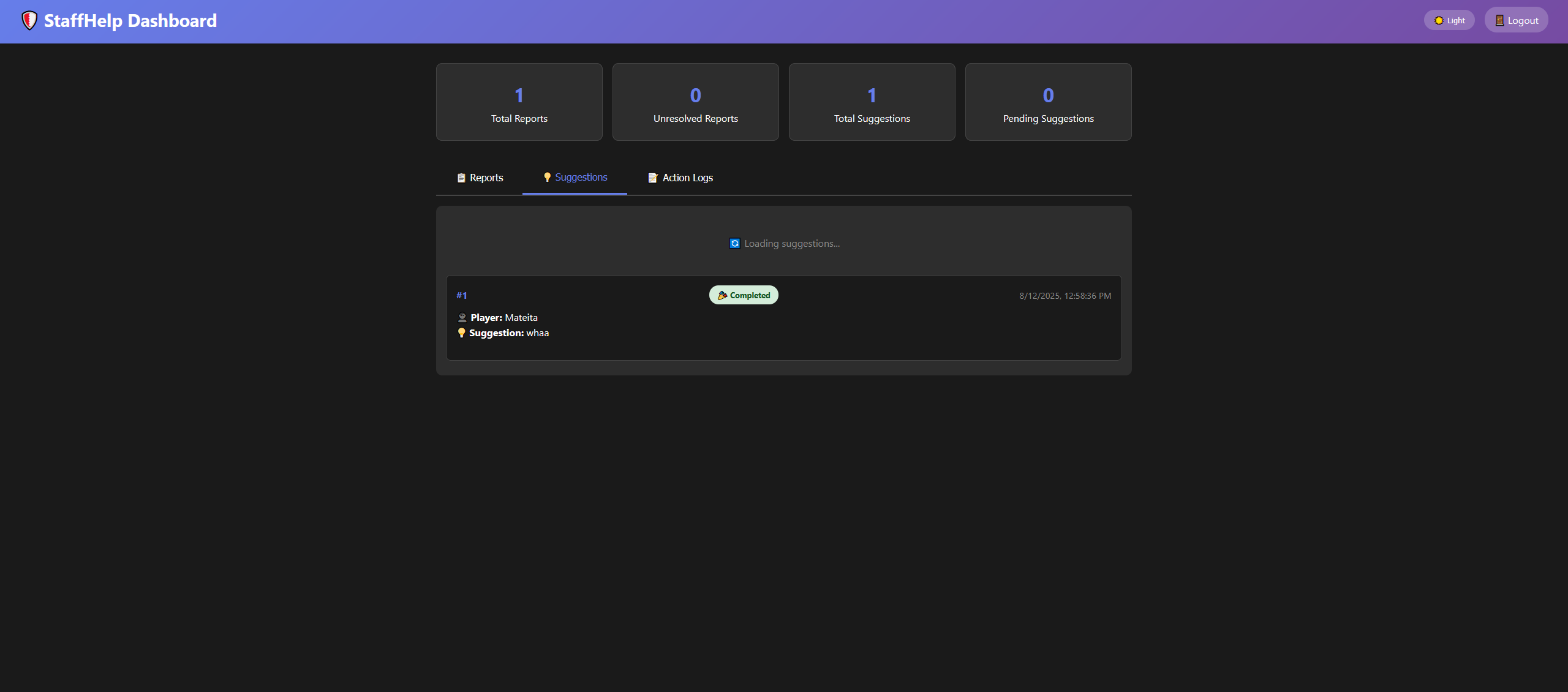StaffHelp [1.21.x] Now with WEB interface! | SpigotMC - High ...