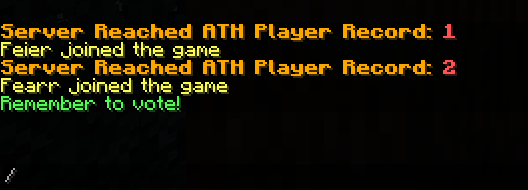 Ath - Peak Players Record | Spigot and BungeeCord support | SpigotMC ...