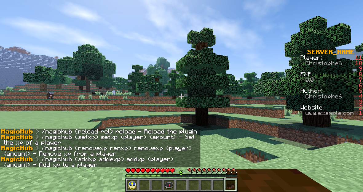 MagicHub [MYSQL] [SERVERSELECTOR] [BROADCASTER] [SCOREBOARD] [XPSTORE ...