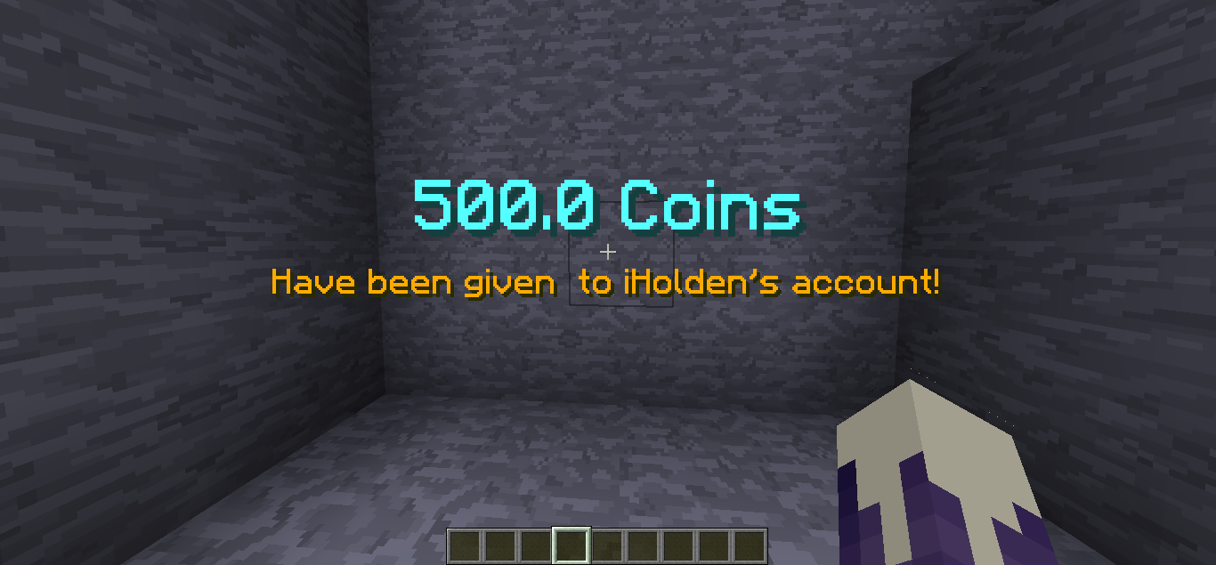 Coins [Economy, Titles, & API] | SpigotMC - High Performance Minecraft ...