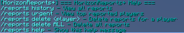 ⭐HorizonReports ⭐The Ultimate GUI-Based Reporting Plugin ⭐ | SpigotMC ...