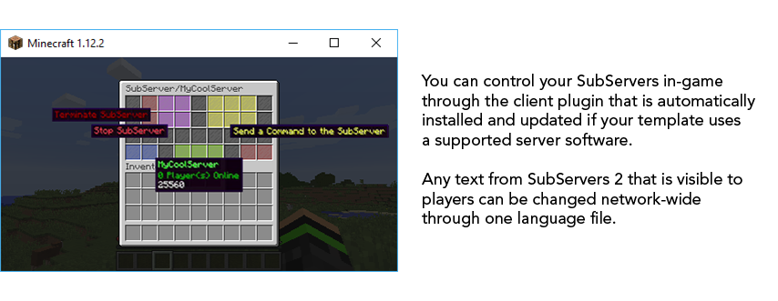 SubServers 2 | SpigotMC - High Performance Minecraft Community