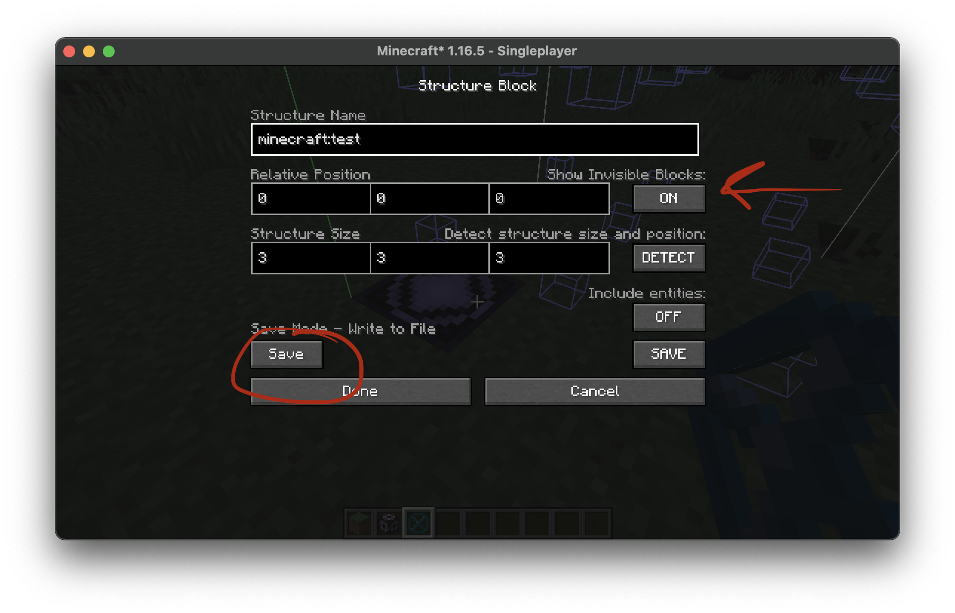 How to make structure void blocks visible? | SpigotMC - High ...