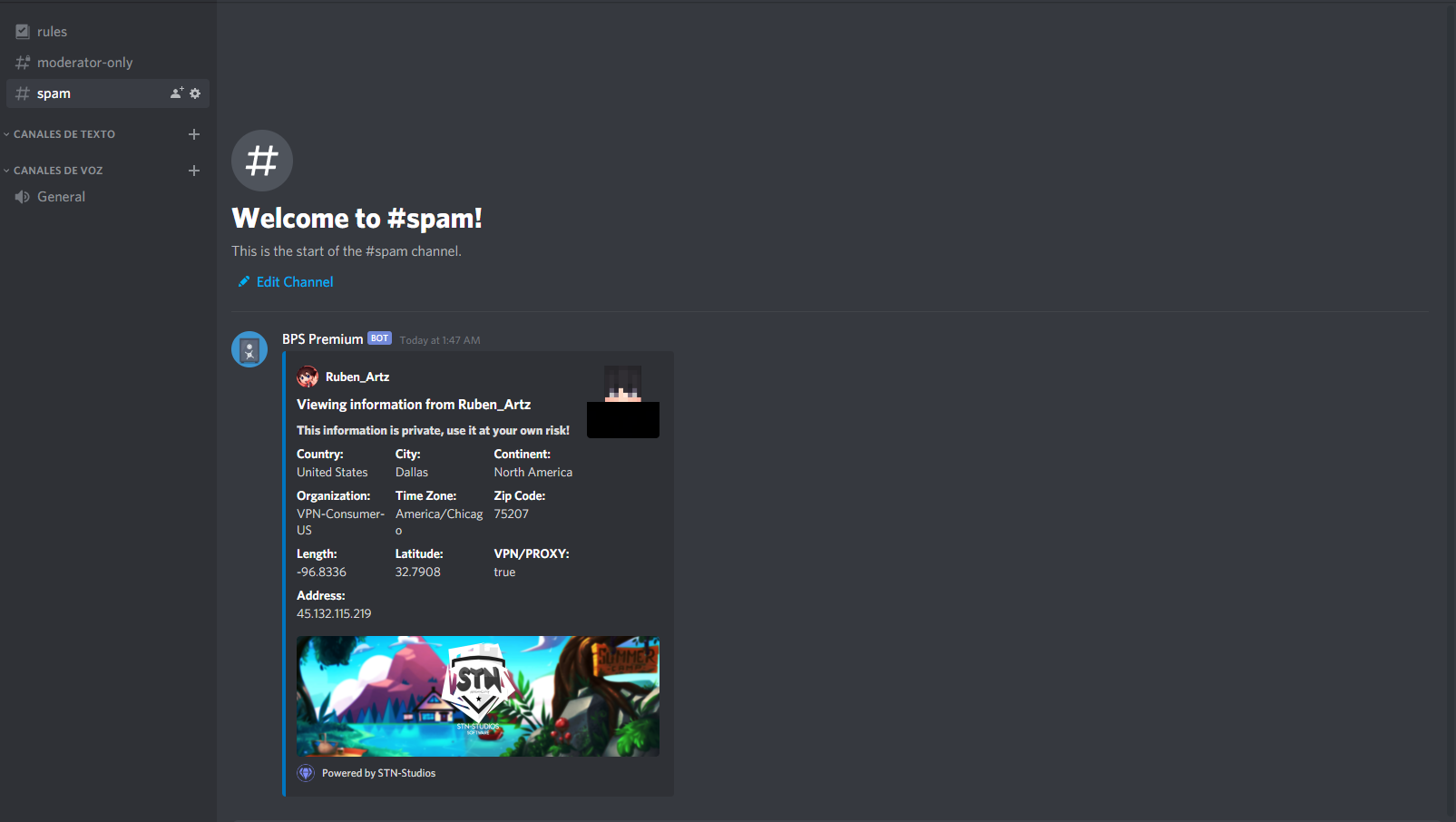 BPS Premium - Player country - Staff Notify - Discord bot - New Embeds ...