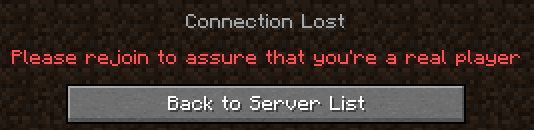 AntiBotFilter | SpigotMC - High Performance Minecraft Software