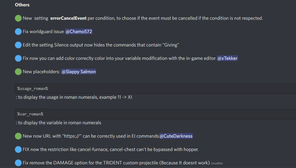 ⚔️ExecutableItems ⭐ Customize all items, add abilities ⭐ AI Items generation on the discord ...