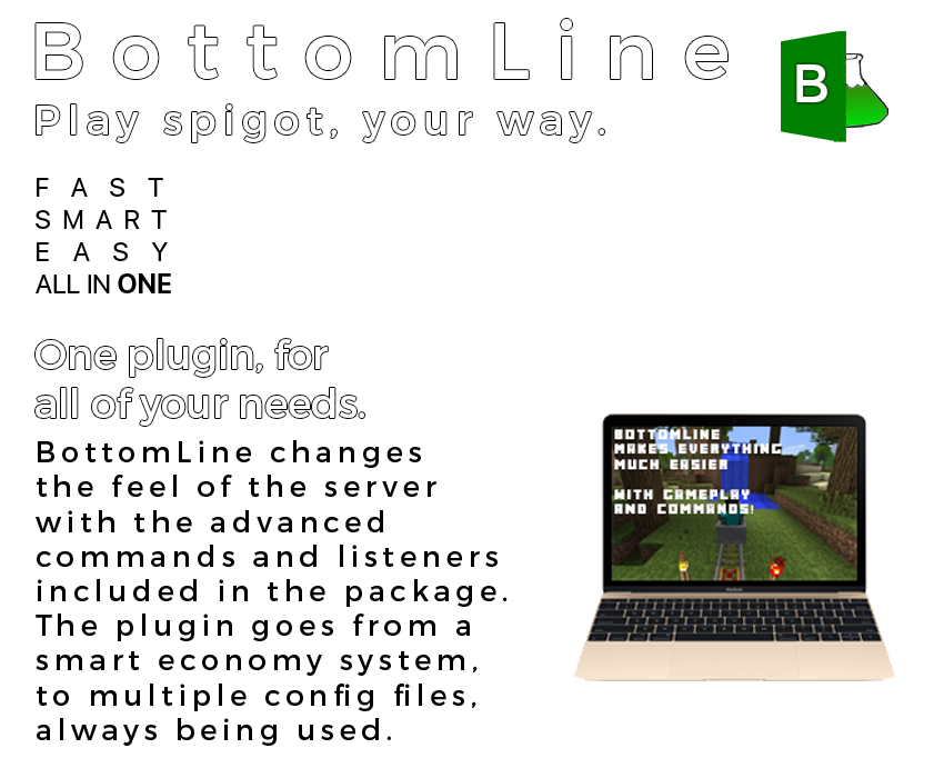 BottomLine - the new alternative to essentials | SpigotMC - High Performance Minecraft Software