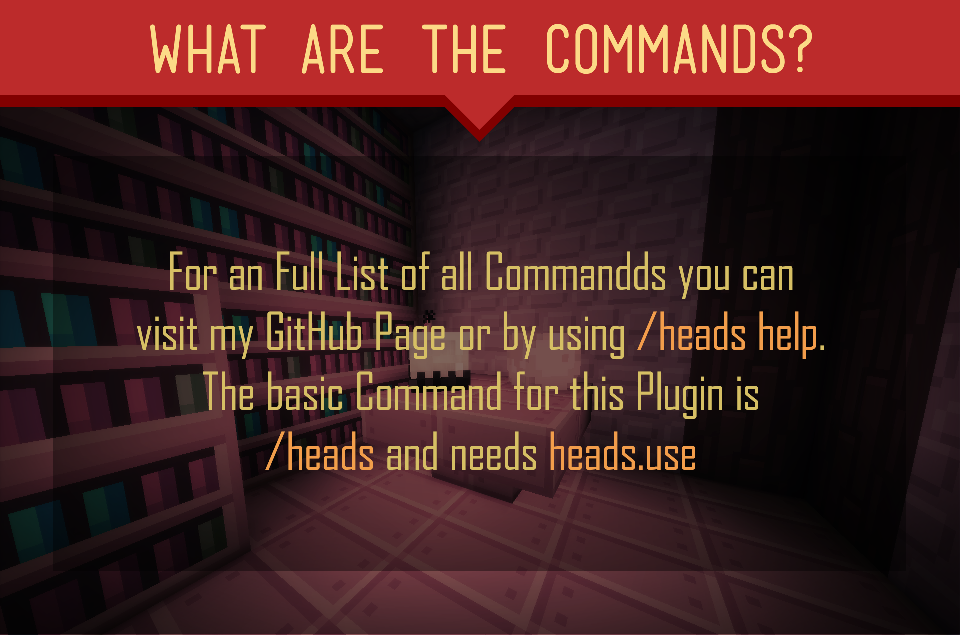Custom Heads | SpigotMC - High Performance Minecraft Software