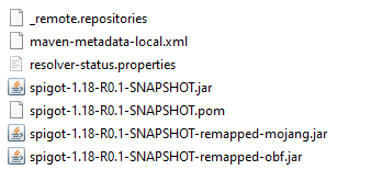 1.18.2 - Where did remapped-mojang jar go in BuildTools? | SpigotMC ...