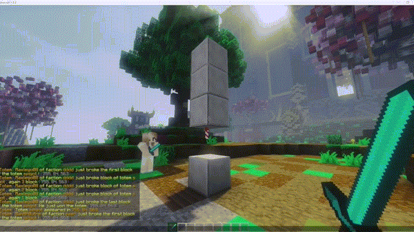 Gifs Sympas De Minecraft Bizarre, Mais Plutôt Sympa, Un Bug De Nuage