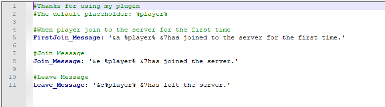 Spigot - JoinMessage | SpigotMC - High Performance Minecraft Community