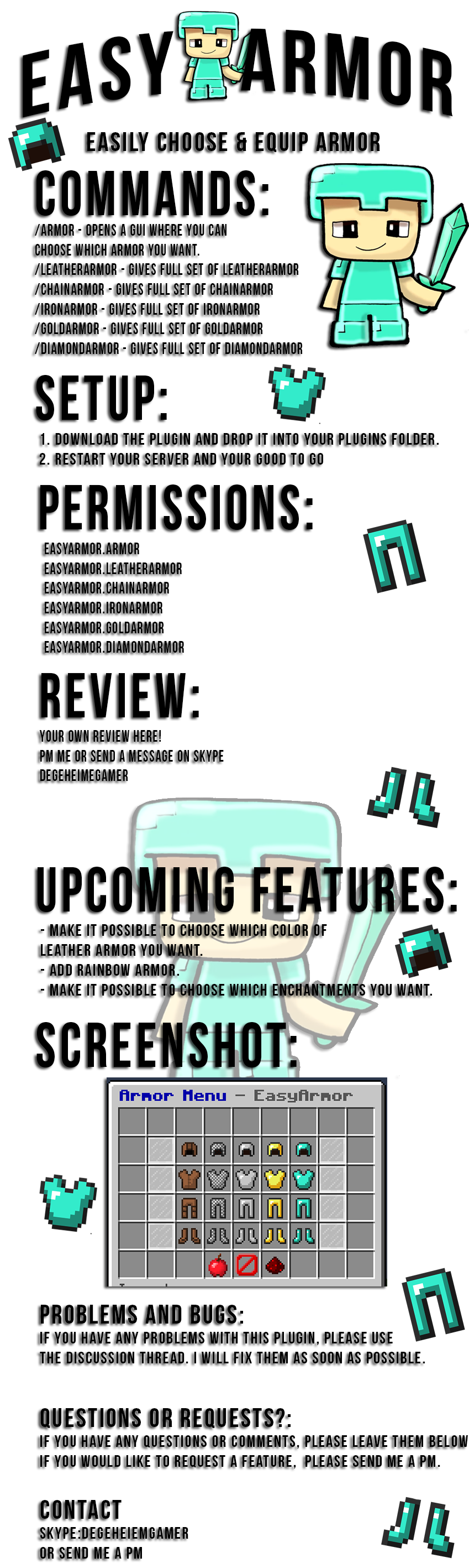 EasyArmor | SpigotMC - High Performance Minecraft Community