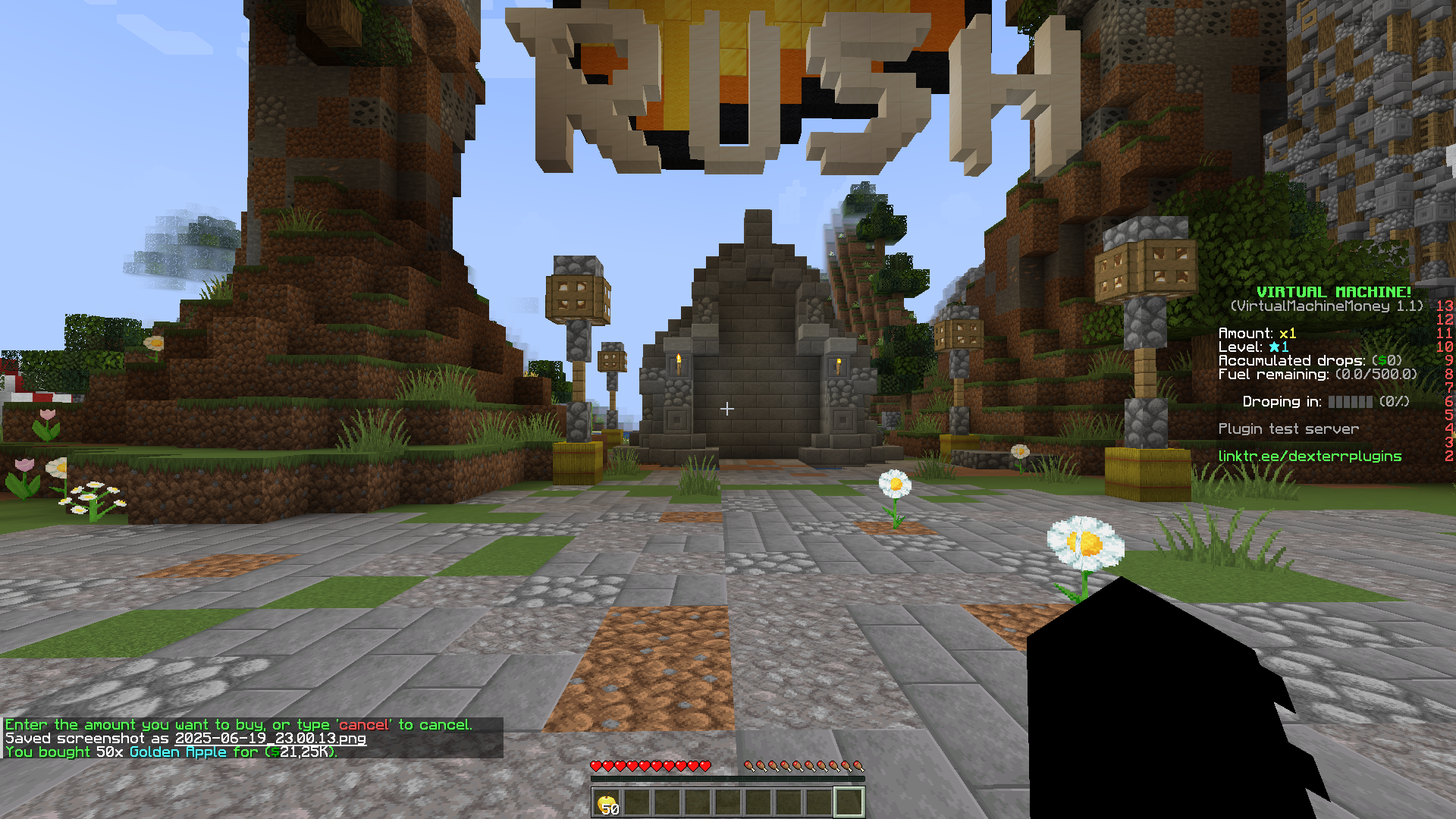 DexterrShop | Modern GUI Shop with Permission Control & Discount System ...