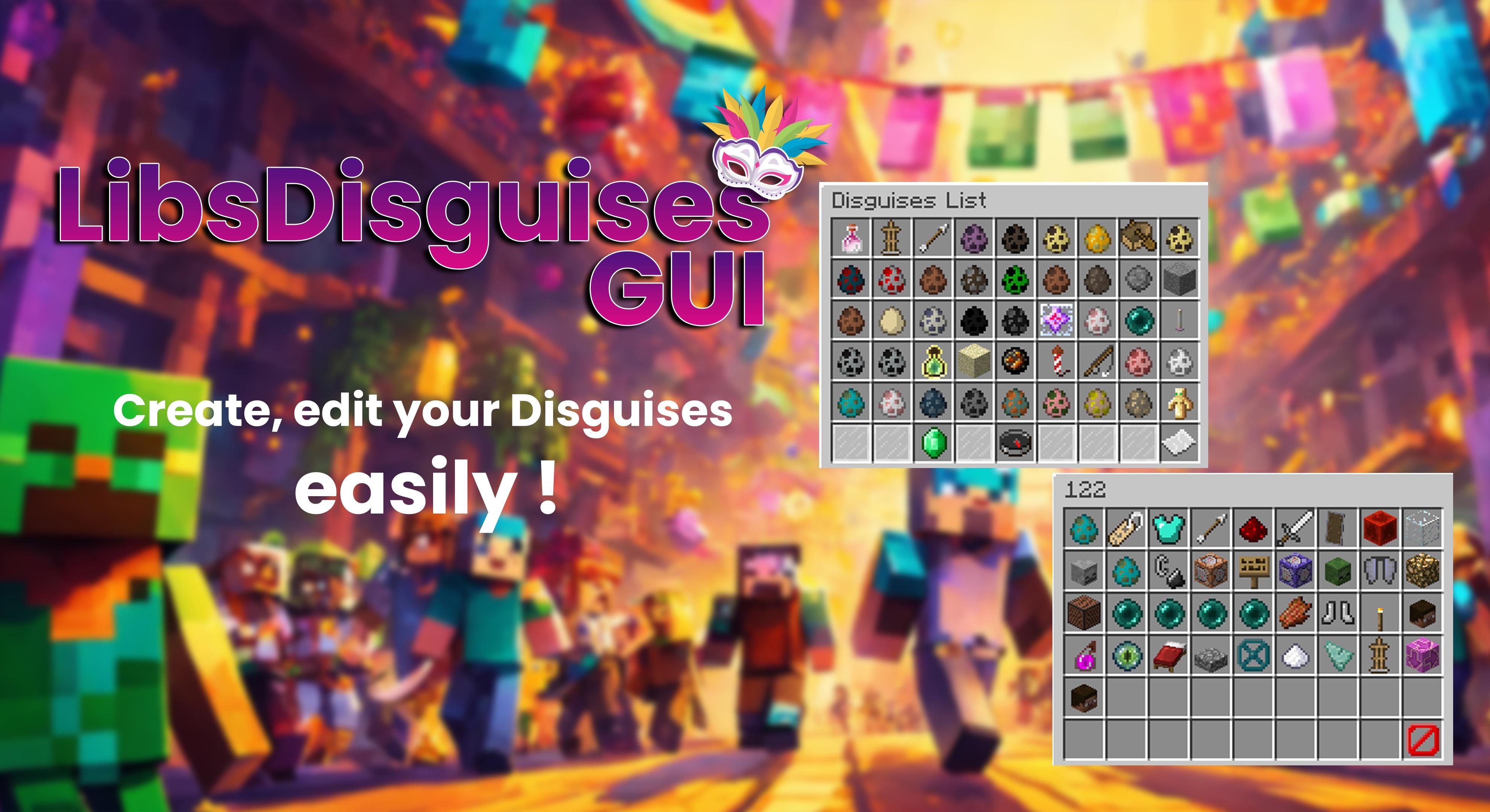 LibsDisguisesGUI | SpigotMC - High Performance Minecraft Software