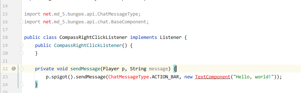 Resource - [Tutorial] Send ActionBar Messages without NMS | SpigotMC - High Performance ...