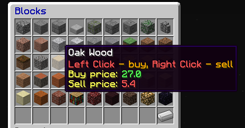 Inventory Shop | SpigotMC - High Performance Minecraft Community