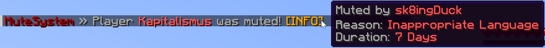 Mute System with Web Admin Panel [1.8 - 1.21] | SpigotMC - High ...